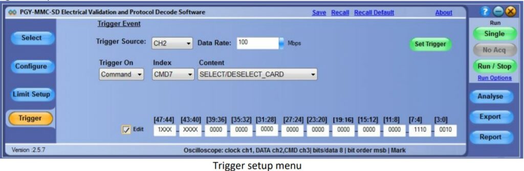 eMMC and SD Electrical Validation and Protocol Decode Software Datasheet