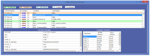 USB 3.0 Protocol Decode Software Datasheet