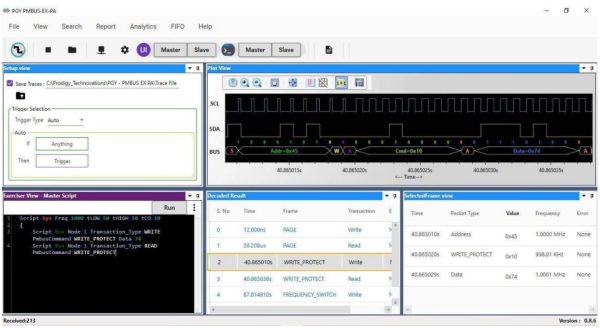 PMBus Protocol Analyzer and Exerciser | Prodigy Technovations PMBus Protocol Analyzer and Exerciser | Prodigy Technovations