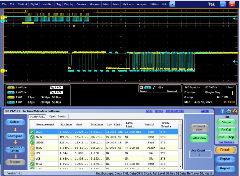 I3C Protocol Trigger and Decode Software Datasheet.