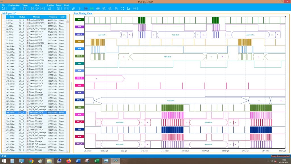 Serial Presence Detect (SPD) in DDR5 - Multi I3C Bus Decoding